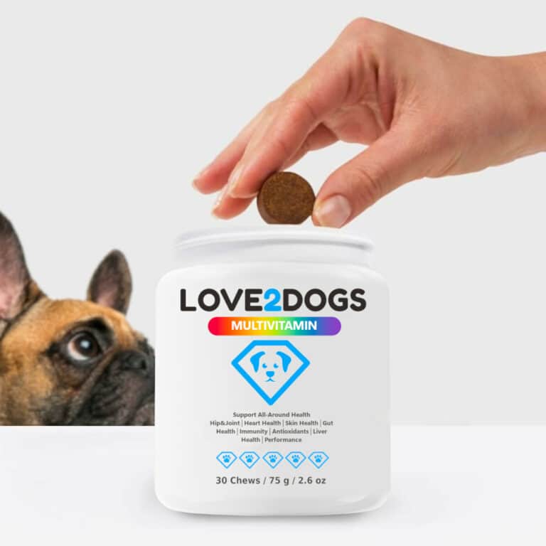 Love2Dogs - Revolutionary Human-Grade Multivitamin For Dogs